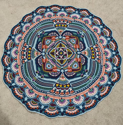 Ravelry: Chrysalis Throw pattern by The Floral Hook