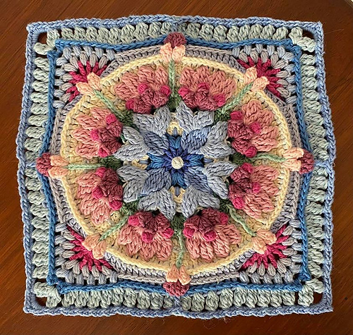 Ravelry: Harvest Moon Block pattern by The Floral Hook