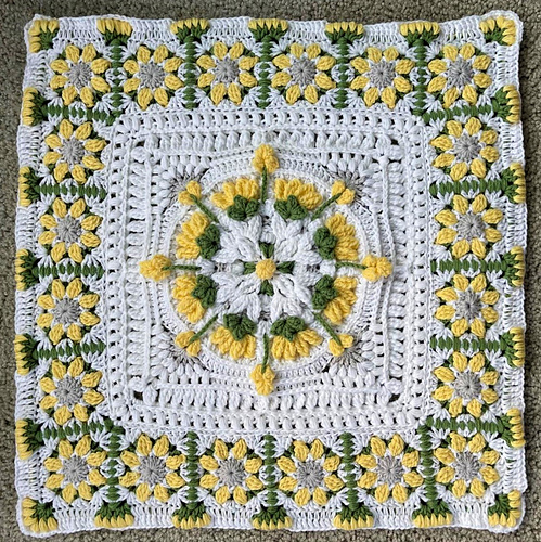 Ravelry: Harvest Moon Block pattern by The Floral Hook