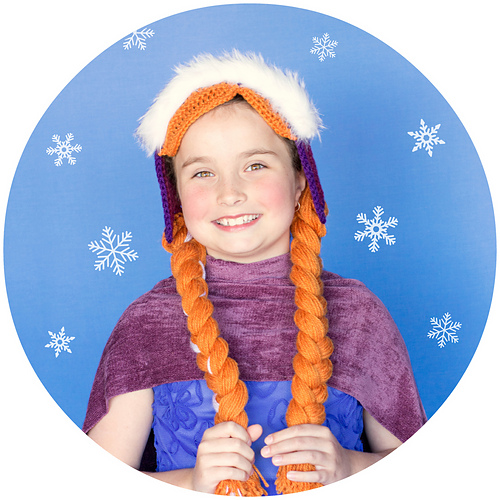 Ravelry: Frozen Princess Anna Inspired Hat pattern by Olivia Kent