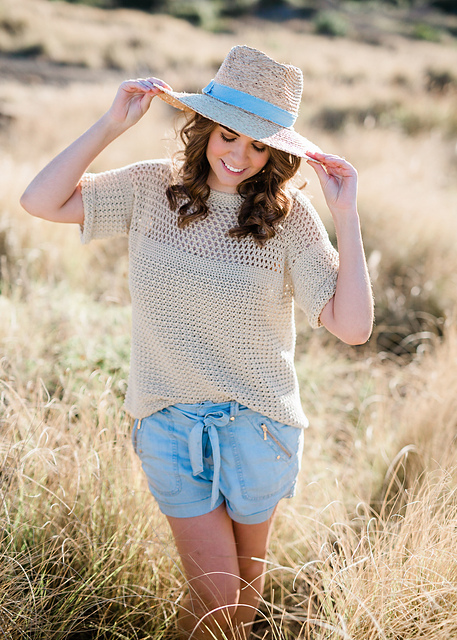 Ravelry: Positano Tee pattern by Olivia Kent