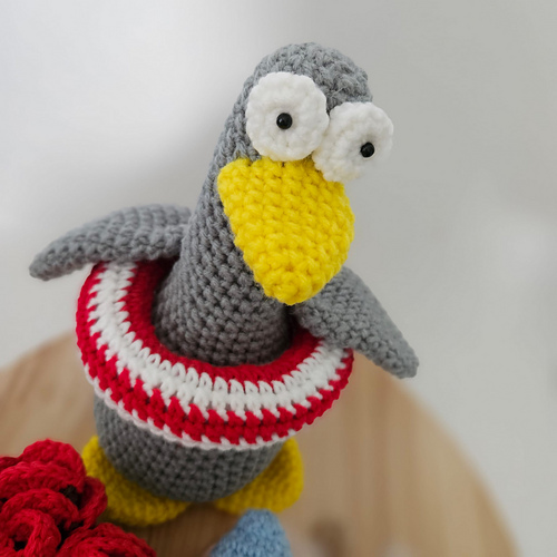 Ravelry: Summer Funny Goose pattern by Hope Art in crochet
