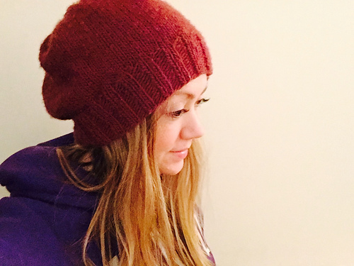 Ravelry: Simple Slouchy Hat pattern by Hope Bell