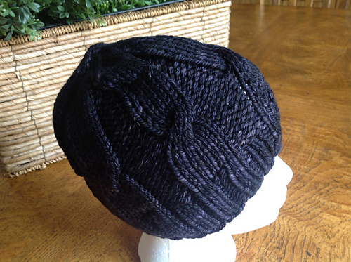 Ravelry: Not Too Fancy Hat pattern by Dawn Mawer