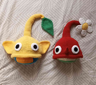 Ravelry: Hurbb's Pikmin Hats