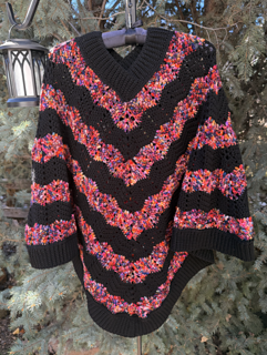 Ravelry: Howlween Poncho pattern by Huskyberry