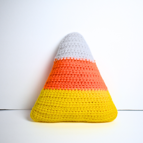 Ravelry: Halloween Candy Corn Pillow pattern by Elyse Eades