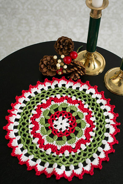 Ravelry: Festive Lace Doily pattern by Natasja King
