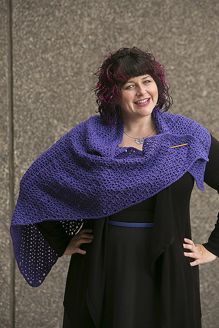 Ravelry: Plum Pudding Shawl pattern by Tamara Kelly