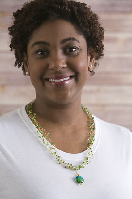 Ravelry: Electric Jade Wire Necklace pattern by Angelia Robinson