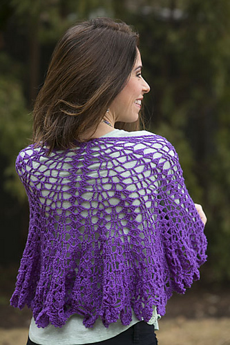 Ravelry: Triple Shell Shawl pattern by Karen Whooley