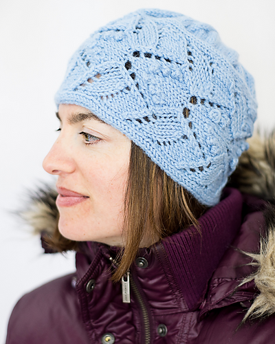 Ravelry: Frozen Snowflake Hat pattern by Jill Wright