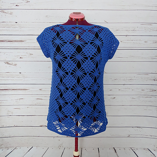 Ravelry: Chasing Diamonds Tunic pattern by I Need It Crochet
