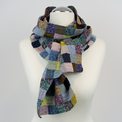 Ravelry: Patchwork Torklaede (Marled Scarf) pattern by ITO Yarn & Design
