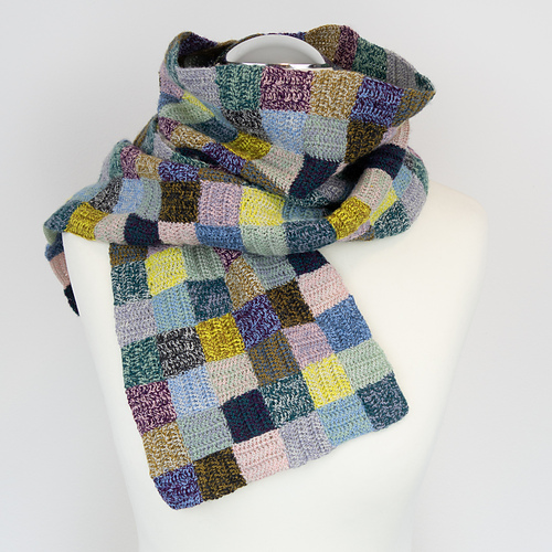 Ravelry: Patchwork Torklaede (Marled Scarf) pattern by ITO Yarn & Design