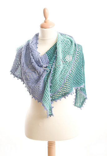 Ravelry: Fancy Summer Shawl pattern by Julie Ferguson