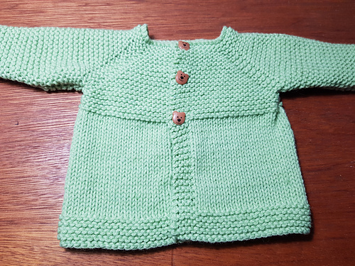 Ravelry: Babbity Baby Jacket pattern by marianna mel