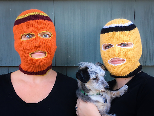 Ravelry: Retro Ski Mask pattern by Shady Sheep