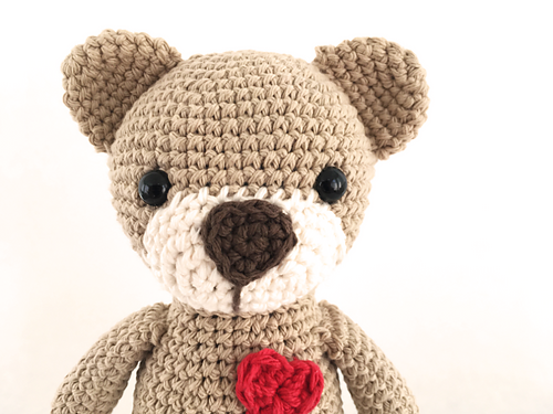 Ravelry: Toby the Amigurumi Teddy Bear pattern by Ida Herter