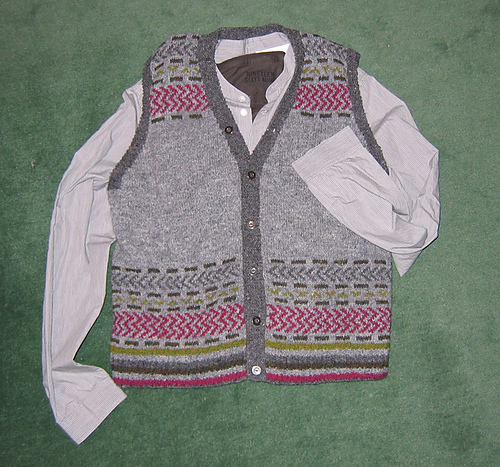 Ravelry: Fair Isle Vest pattern by Wendy Baker
