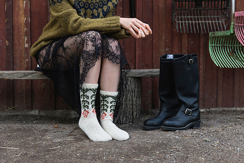 Ravelry: Kyllikki Socks pattern by Jenna K.