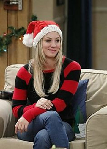 Ravelry: Big Bang Theory Penny's Christmas Santa Slouchy pattern by ...