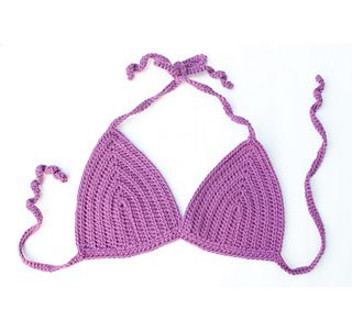 Ravelry: Simple Bikini/Halter Top pattern by Jillian Culver