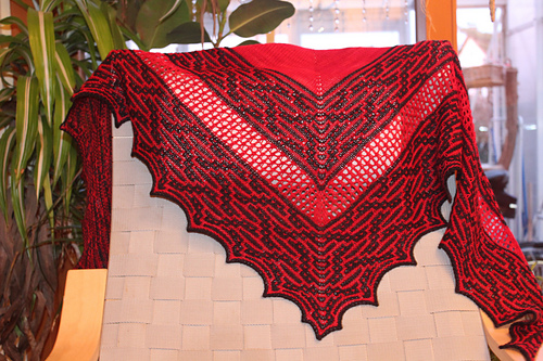 Ravelry: Silberschwarz pattern by Sue Berg