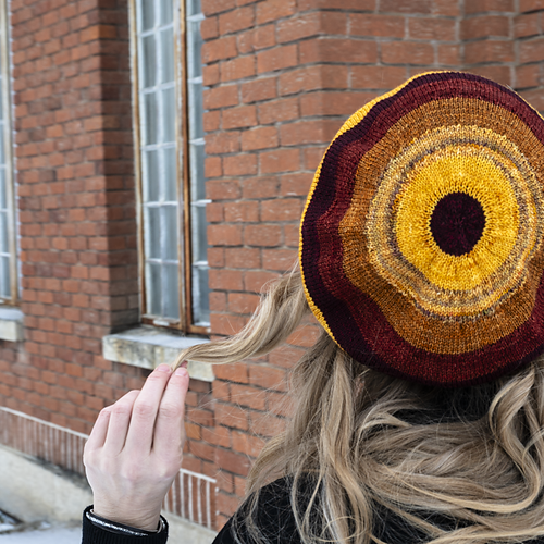 Ravelry: On-Target Beret pattern by Sarah Schira