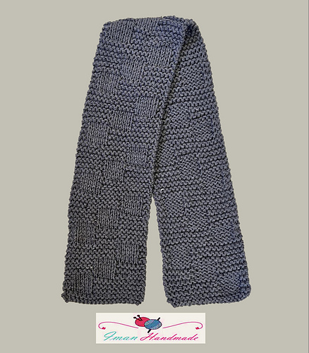 Ravelry: Ascending Squares Scarf pattern by Iman Dannan