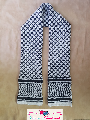 Ravelry: Palestinian Scarf pattern by Iman Dannan