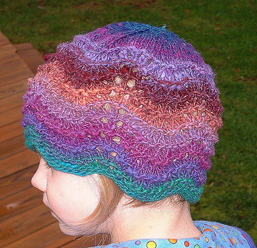 Ravelry: One-Ball Wavy Gravy Hat pattern by Elizabeth McNamee