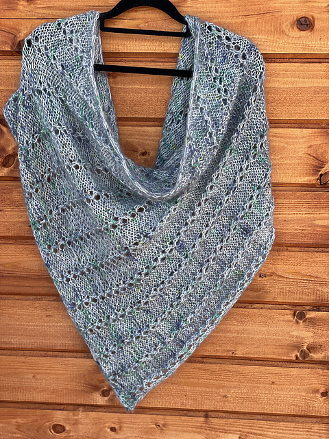 Ravelry: Unchained melody shawl pattern by Diana Mcdougall