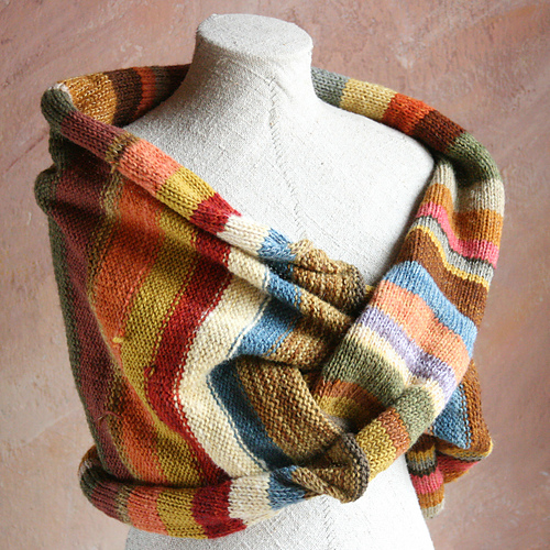 Ravelry: Wrapture rag shawl pattern by Inese Iris Liepina