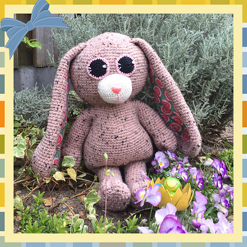 Ravelry: long ears bunny pattern by Ingrid Geerings