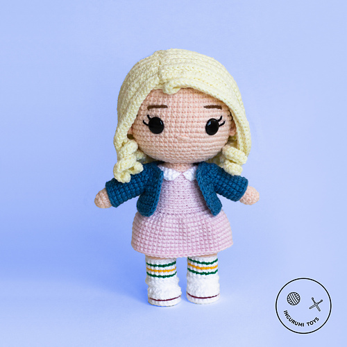 Ravelry: Eleven Crochet Stranger Things pattern by Inga Natashkina