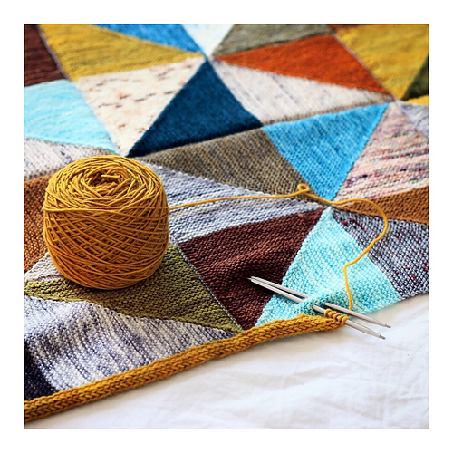 Ravelry: Patchwork Triangles pattern by HeyHollyHoHum