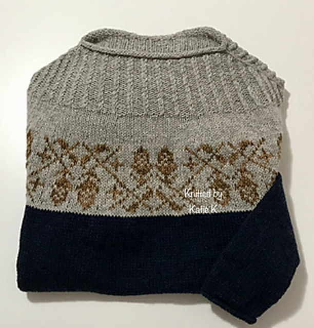 Ravelry: Inkyangel's Acorn Sweater 2021
