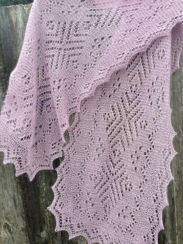 Ravelry: Simple in Russian Lace Scarf pattern by Inna Voltchkova