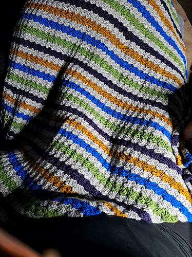 Ravelry: Springy Stripes C2C Blanket pattern by Fiber Flux / Jennifer ...