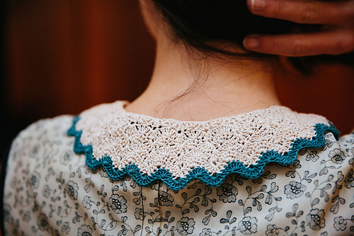 Ravelry: Vintage Ripple Collar pattern by Camilla Baroe