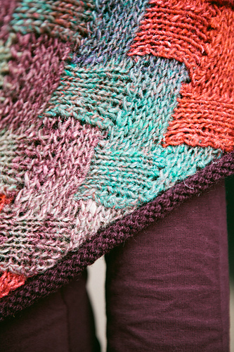 Ravelry: Noro Entrelac Snood pattern by Kim Botly