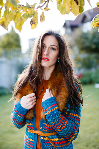 Ravelry: Jessica Vintage Cluster Cardigan pattern by Catherine Waterfield