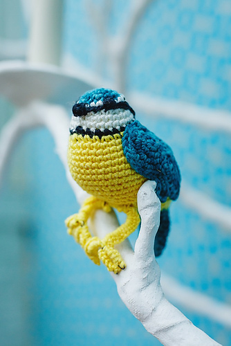 Ravelry: Little Blue Tit pattern by Claire Montgomerie