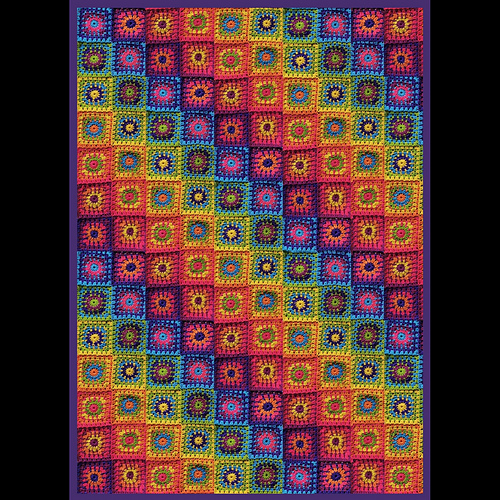 Ravelry: Kaleidoscope Blanket pattern by Kaz - Insomnia Crochet