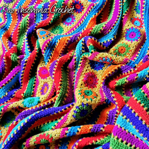 Ravelry: India Blanket CAL pattern by Kaz - Insomnia Crochet