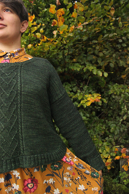 Ravelry: Big Campfire Sweater pattern by Louise Dietz