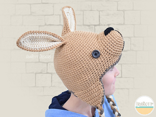 Ravelry: Kangaroo Joey Hat pattern by Ira Rott