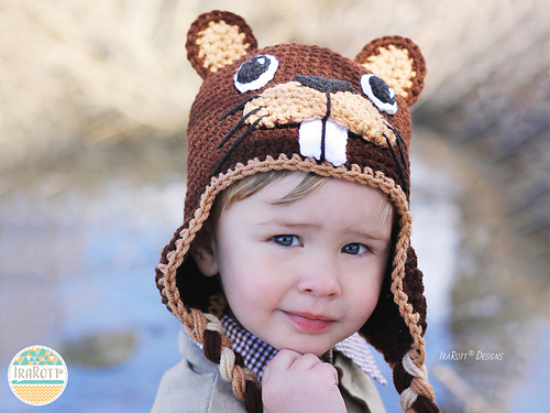 Ravelry: Justin The Canadian Beaver Hat pattern by Ira Rott