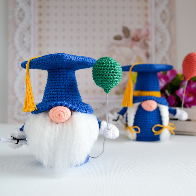 Ravelry: Graduation gnome pattern by Irina Markova